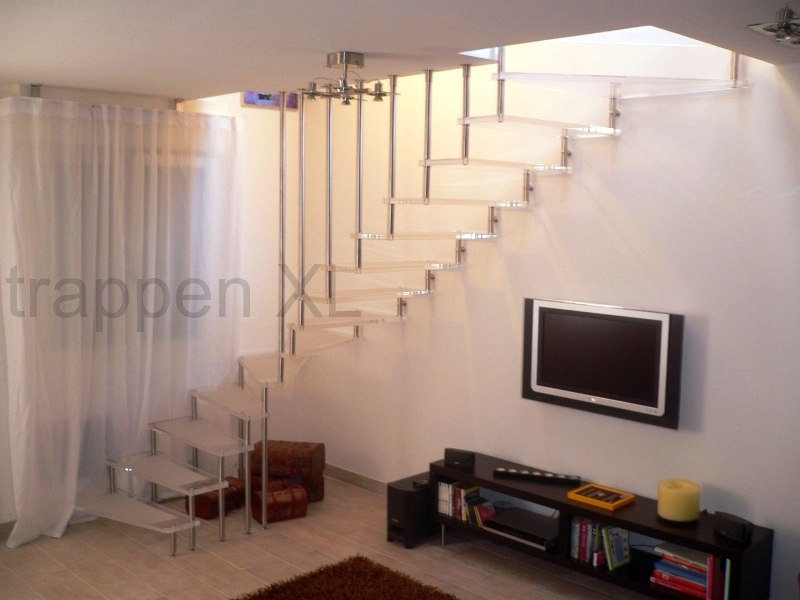 Glazen trappen - trap - verbouwen - Wonen.nl